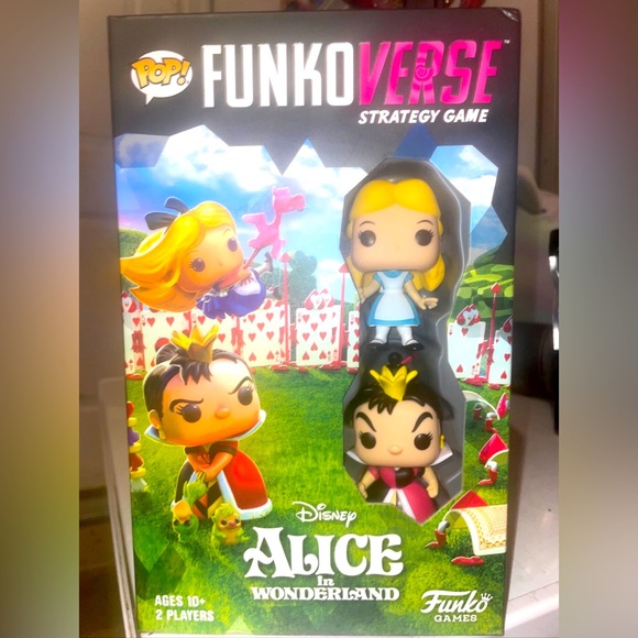 Funko | Toys | Disney Funkoverse 22 Alice In Wonderland 2 Pk Strategy ...
